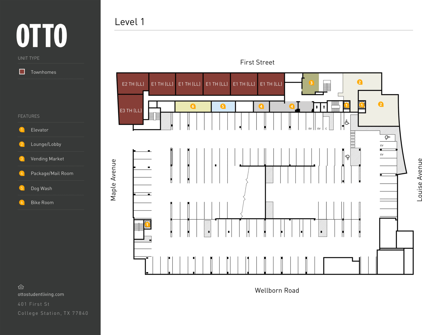 Explore Floorplans Near TAMU Campus | Otto Northgate