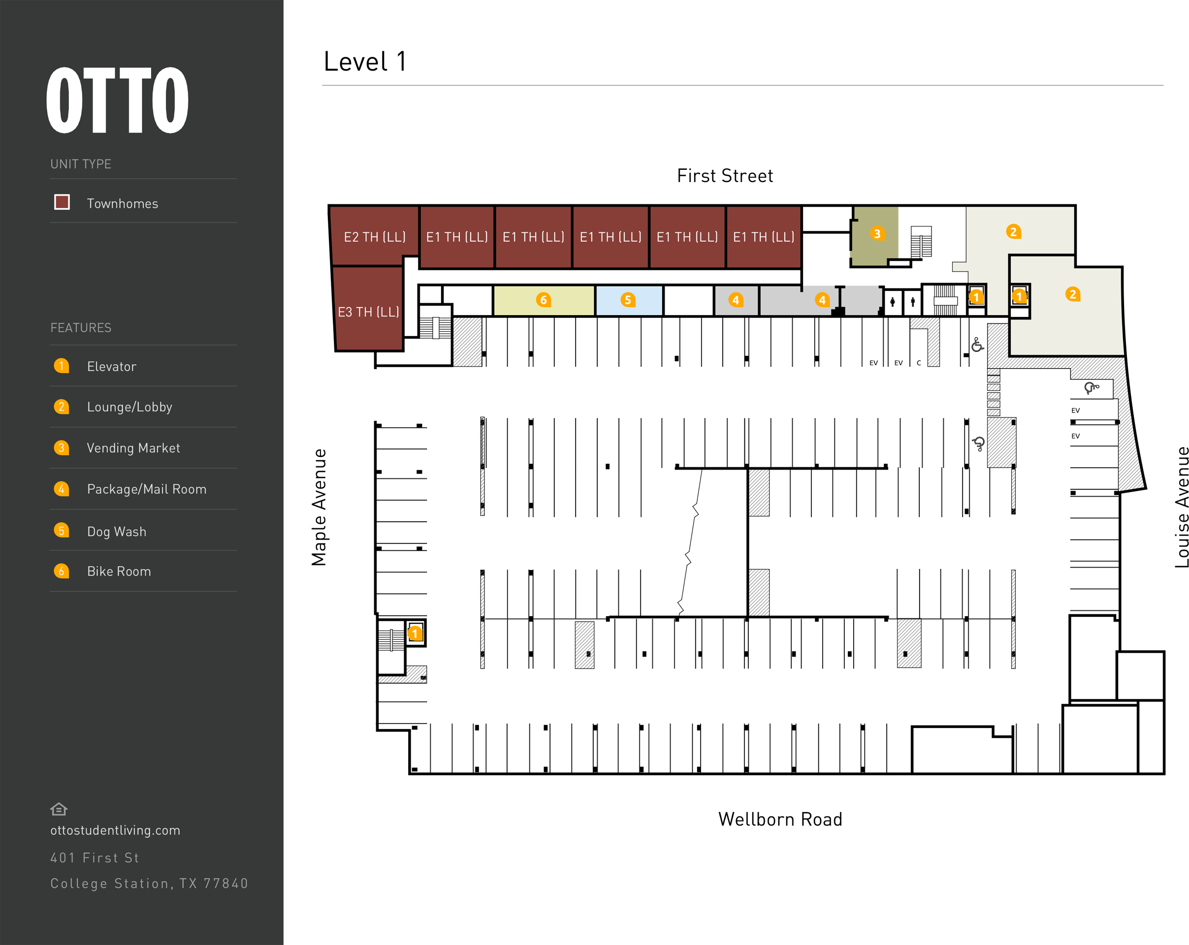 Explore Floorplans Near TAMU Campus | Otto Northgate